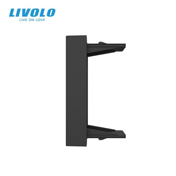 Modul / Slijepi element - crni - Livolo Hrvatska